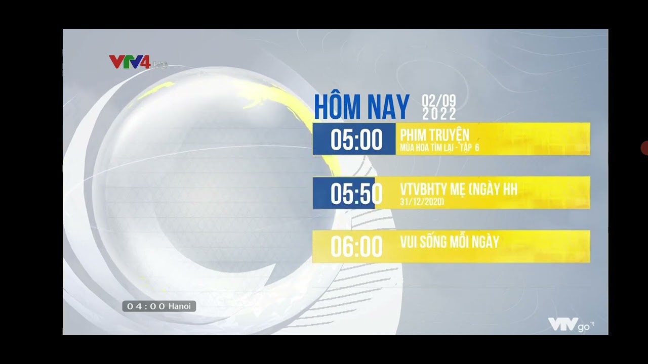 VTV4 - GTCT trong ngày(4h, 2/9/2022) - lỗi - YouTube
