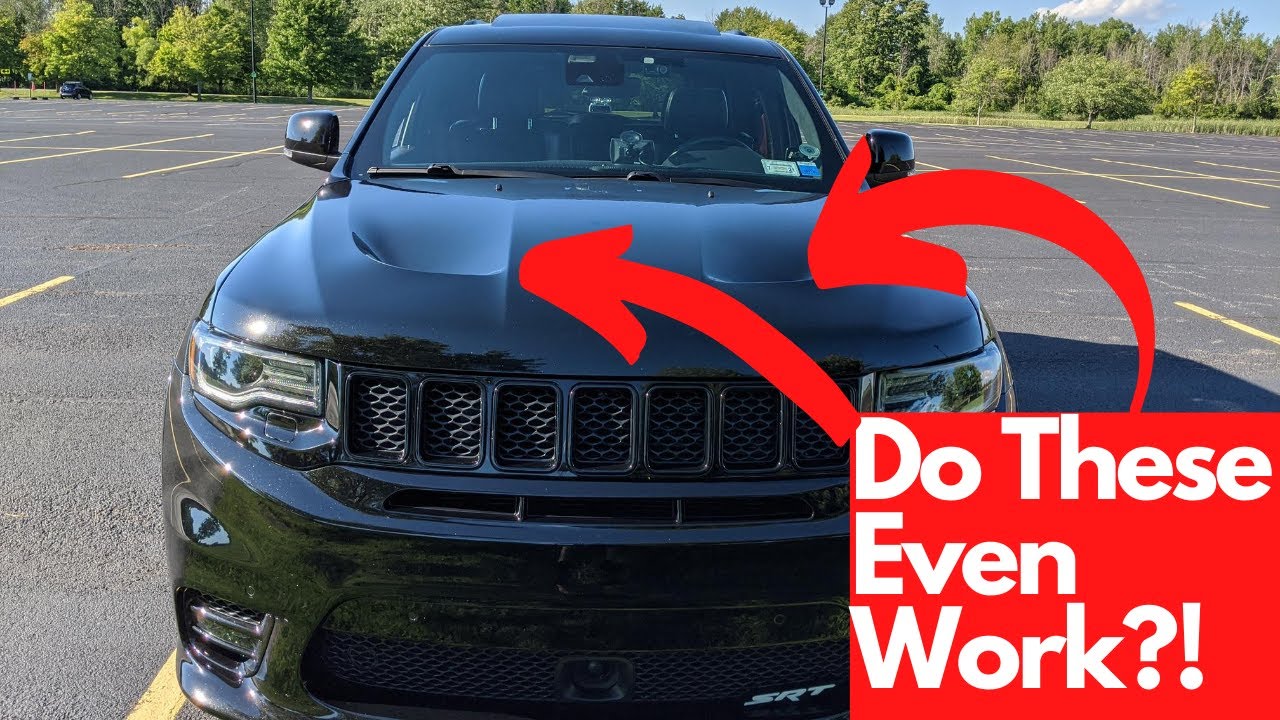 Do The Stock SRT Hood Vents Even Work? - YouTube