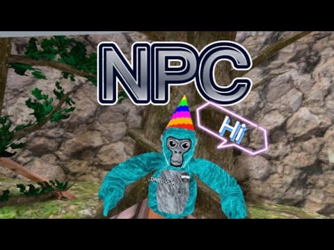 I became a GORILLA TAG NPC!(crazy) #gorillatag #like #gtag #fypシ゚viral ...
