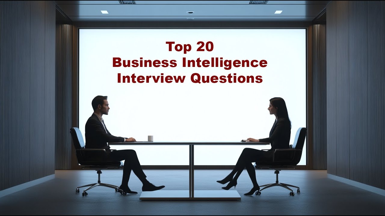 Top 20 Business Intelligence Interview Questions - YouTube
