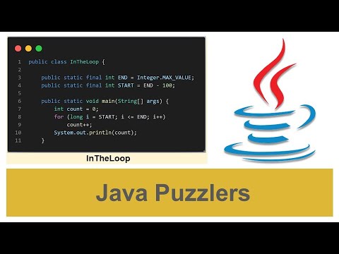 Java Puzzler - In The Loop - YouTube