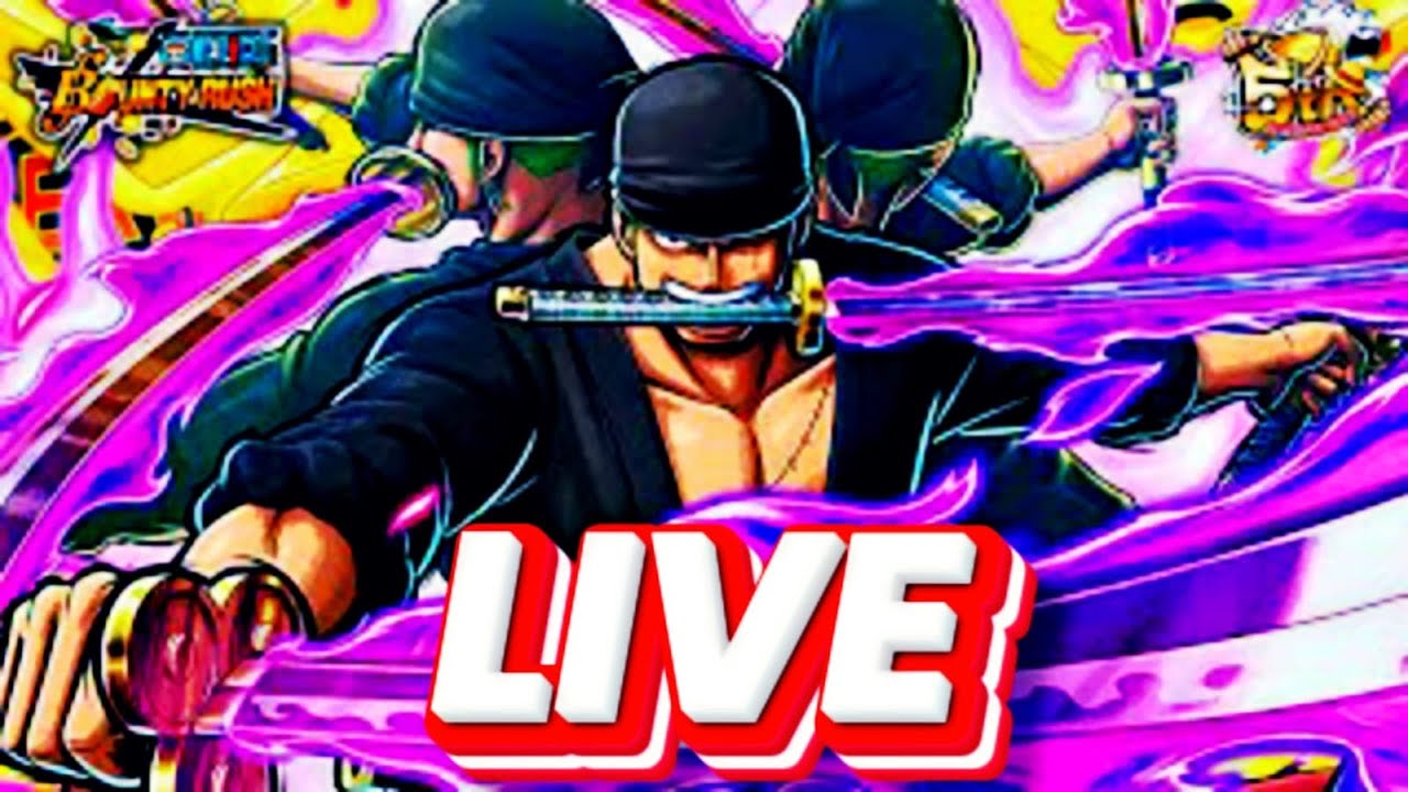 🔴[LIVE] OPBR BUFF NO ZORO ONIGASHIMA - YouTube