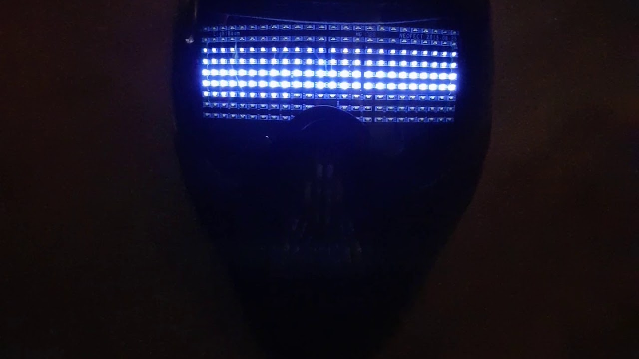 Wrench LED Mask - YouTube