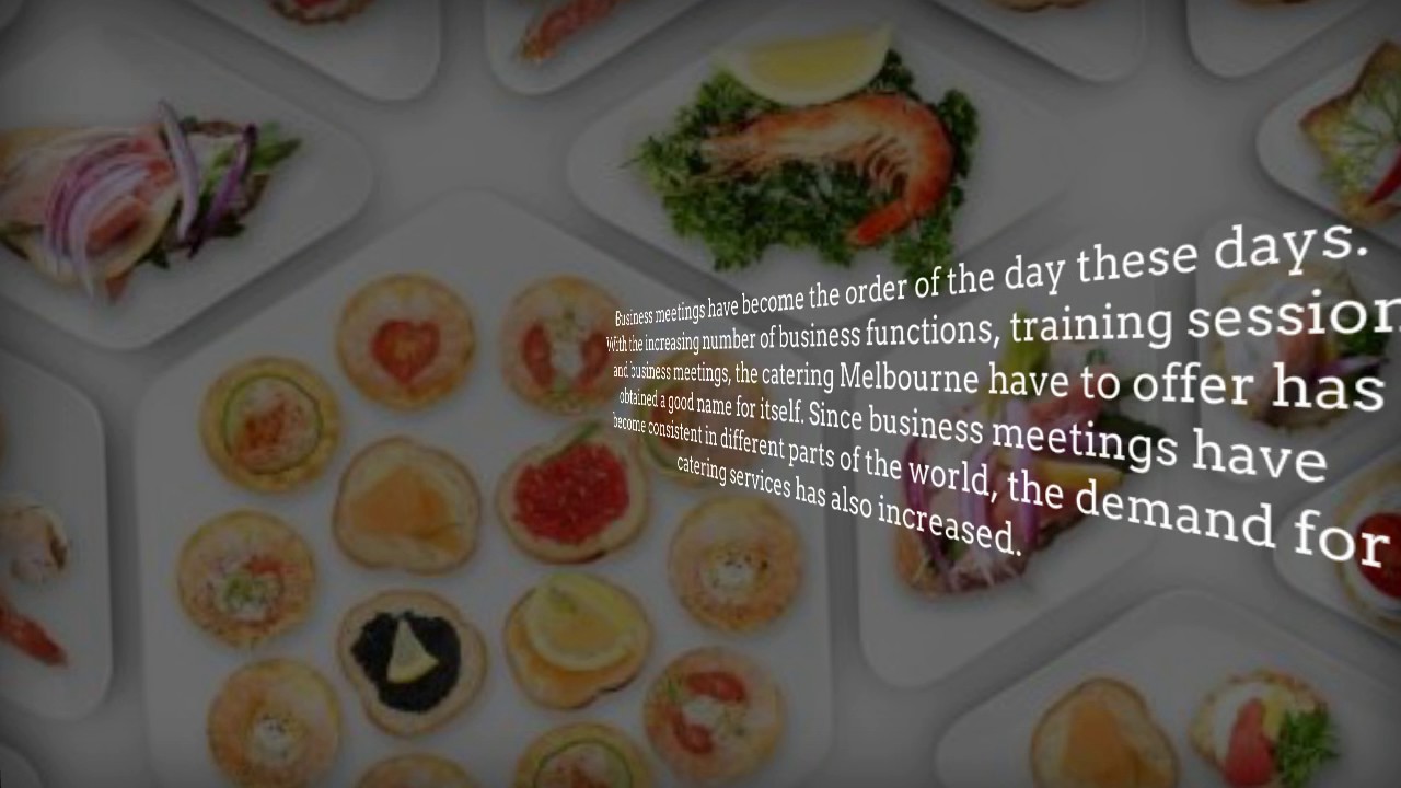 Catering Melbourne: Different Types of Catering Services You Need to ...