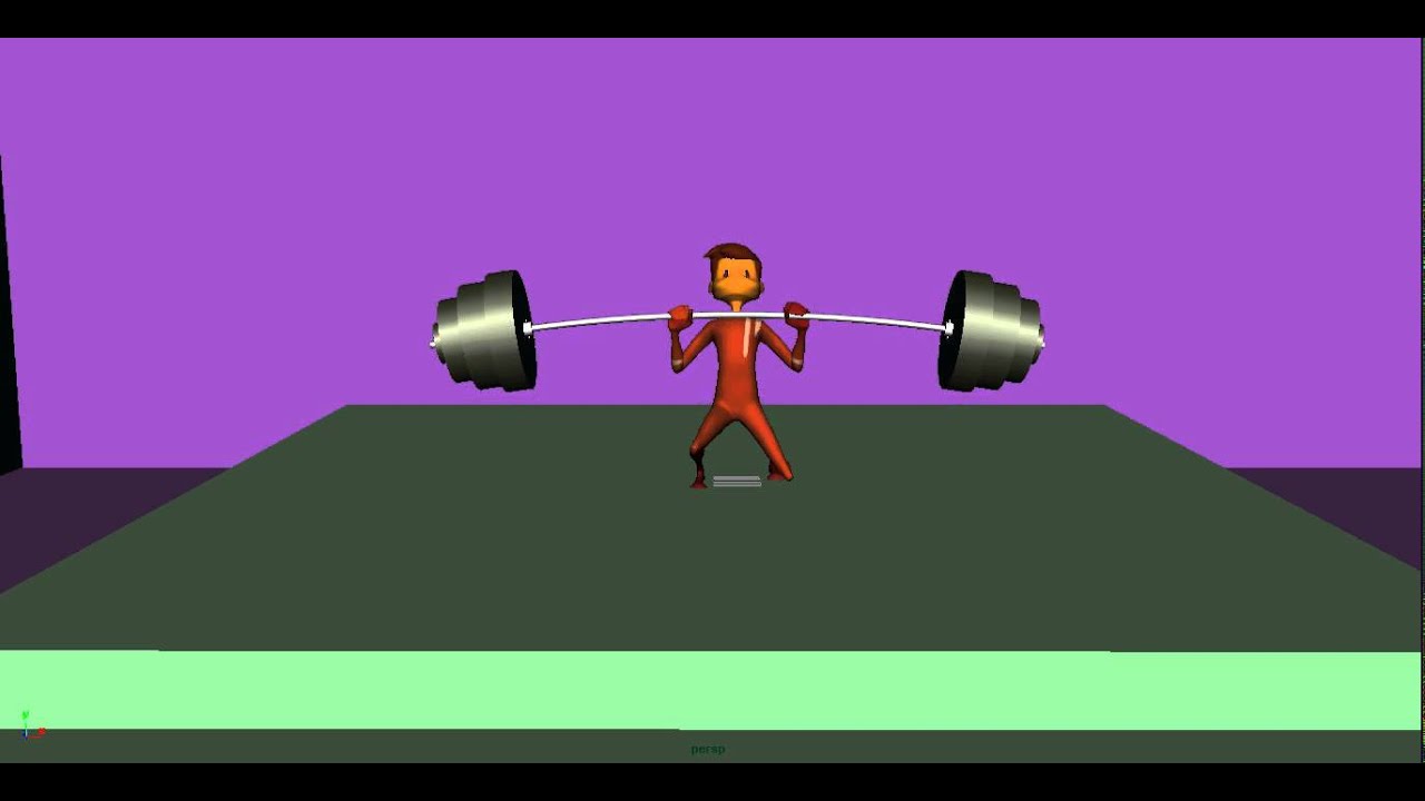 Weight Lifting Animation - YouTube
