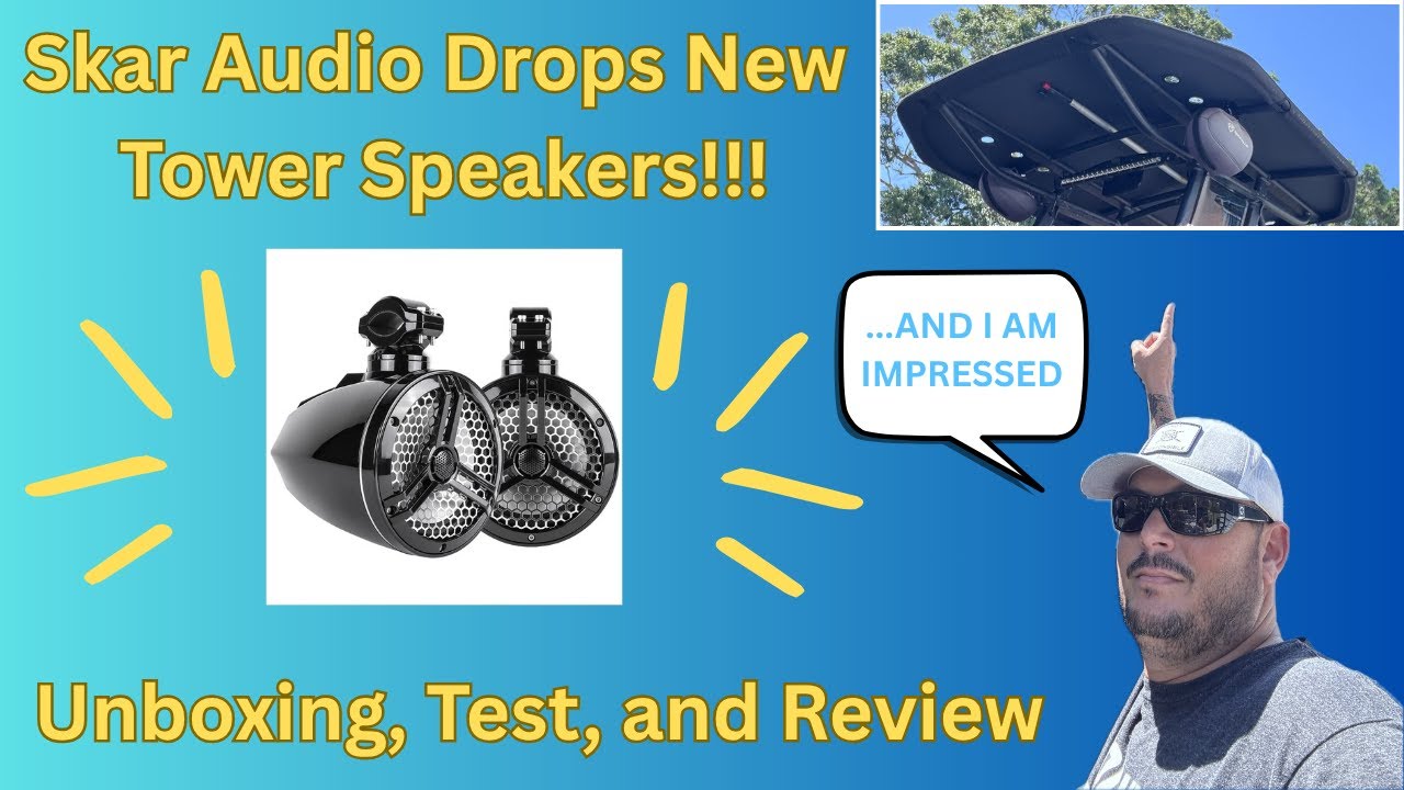 Skar Audio Tower Speakers, New Product Alert: Unboxing, Live Audio ...