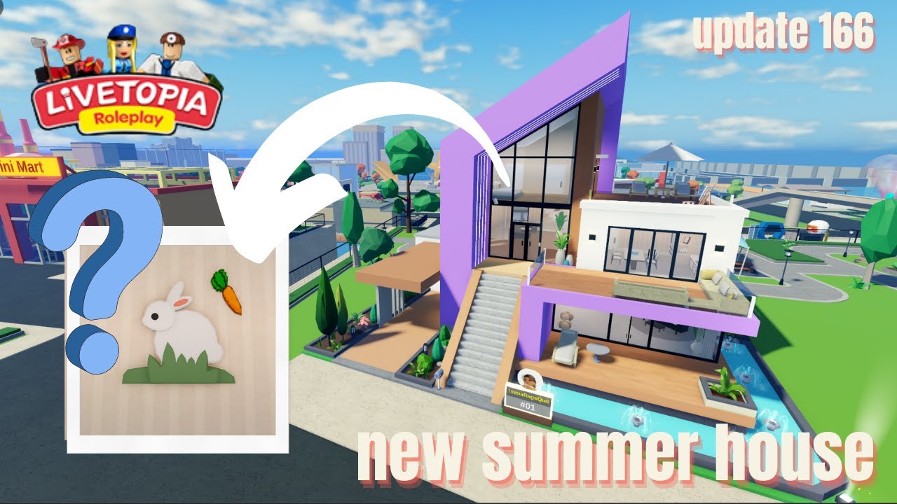 LIVETOPIA NEW SUMMER HOUSE UPDATE😎 // UPDATE 166 // Livetopia Roleplay ...