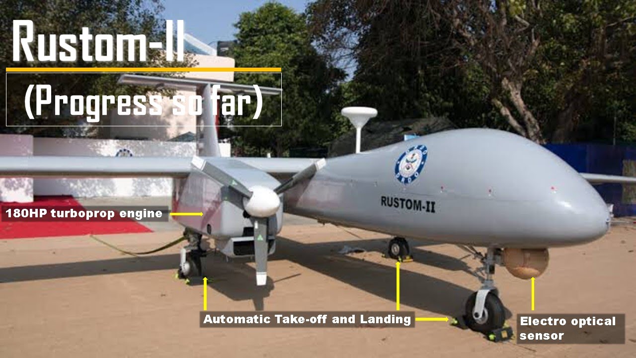 Rustom-2 drone: Progress so far - YouTube