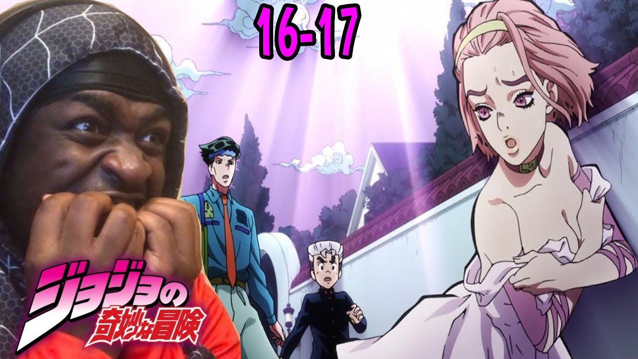 G G G GHOST!!!!! | JJBA Diamond Unbreakable Episodes 16-17 REACTION ...