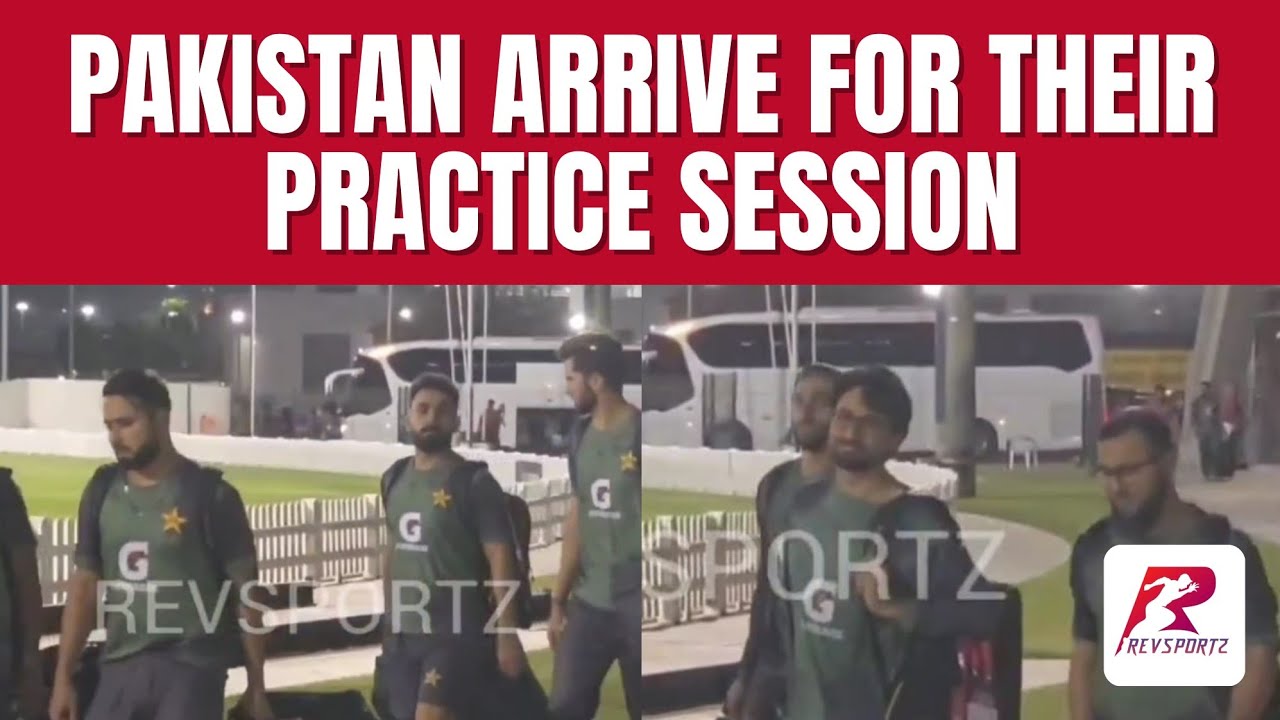 Pakistan arrive for their practice session | Asia Cup 2025 - YouTube