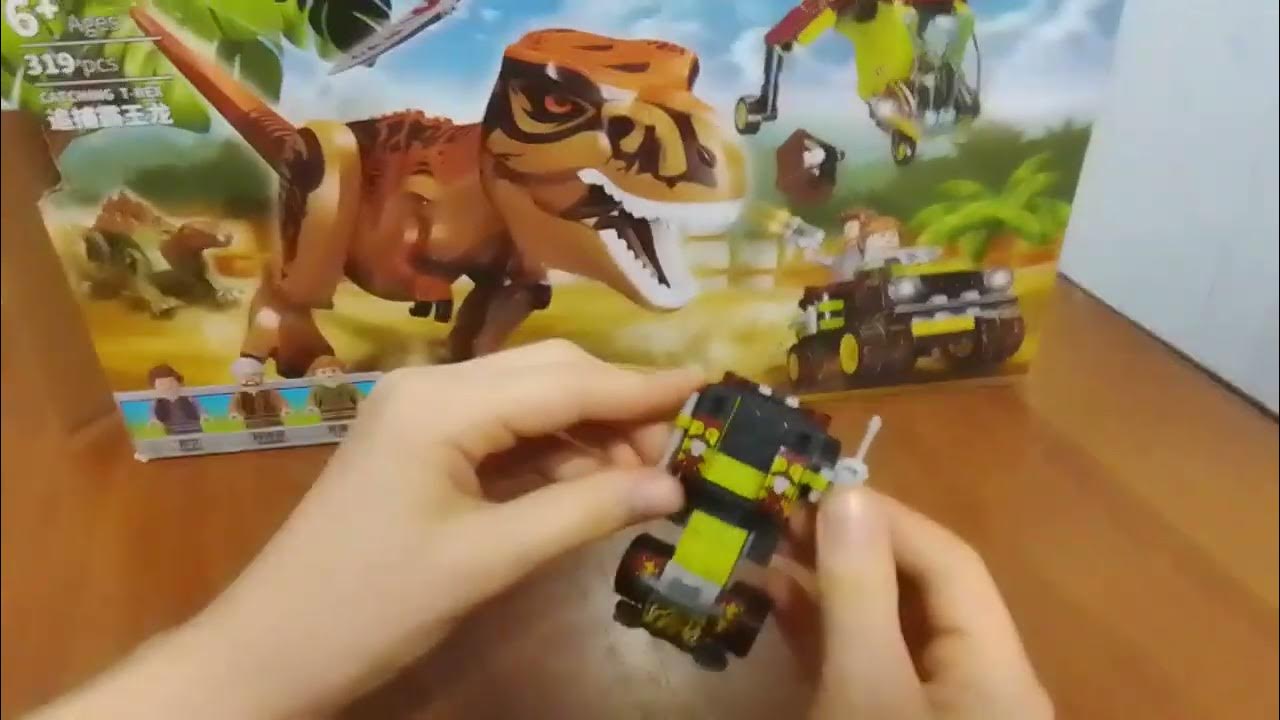 обзор на лего набор по мир джурасик ворлд. - YouTube