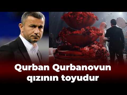 Qurban Qurbanovun qızının toyundan eksklüziv görüntülər