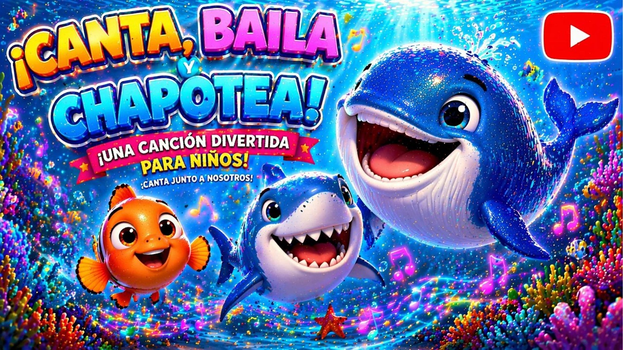 ¡Canta, Baila y Chapotea! 🐋🎶 Canción Infantil Bajo el Mar - YouTube