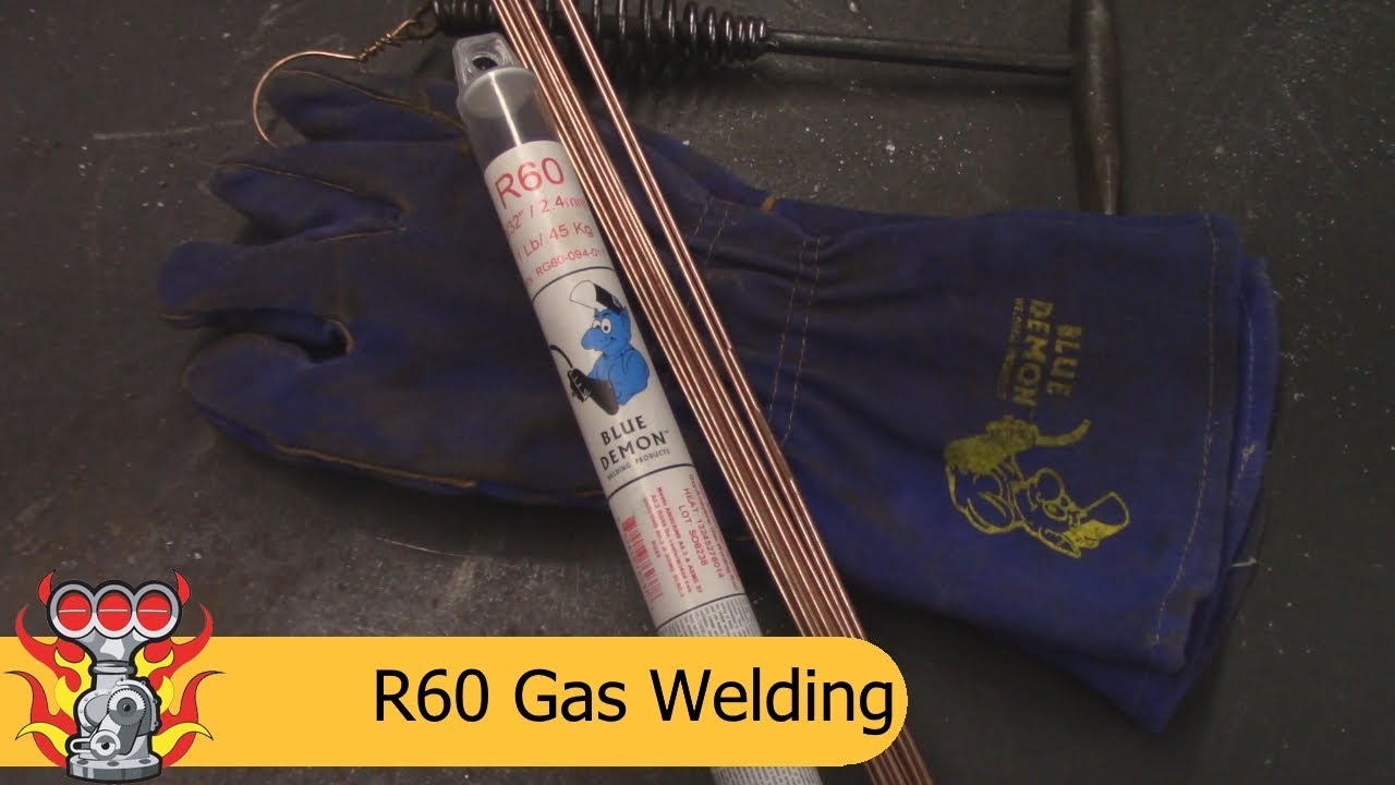 Blue Demon R60 Gas Welding Rod Infomercial - YouTube