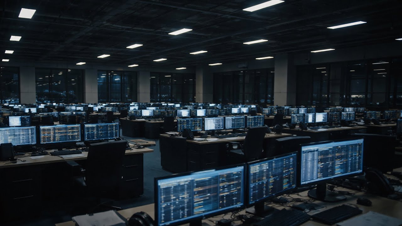 Late-Night Trading Floor | Focus Environment - YouTube