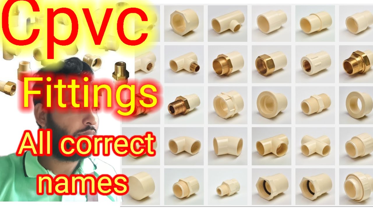 Cpvc All fittings correct nams. সহজেই cpvc ফিটিংসের সঠিক নাম জানুন ...