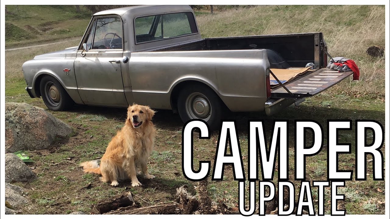 Camper Shell Update C10 Shortbed - YouTube