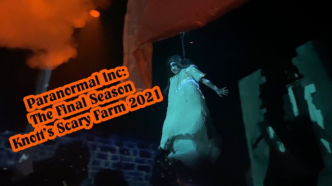 Paranormal Inc: The Final Season - Knott's Scary Farm 2021 - YouTube