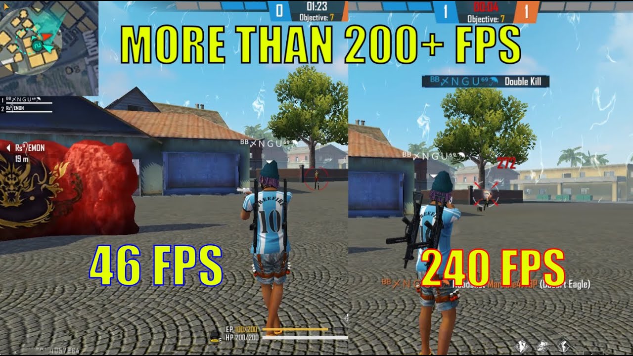 How to enable High FPS in free fire PC Bluestacks // gtx 1650 free fire ...