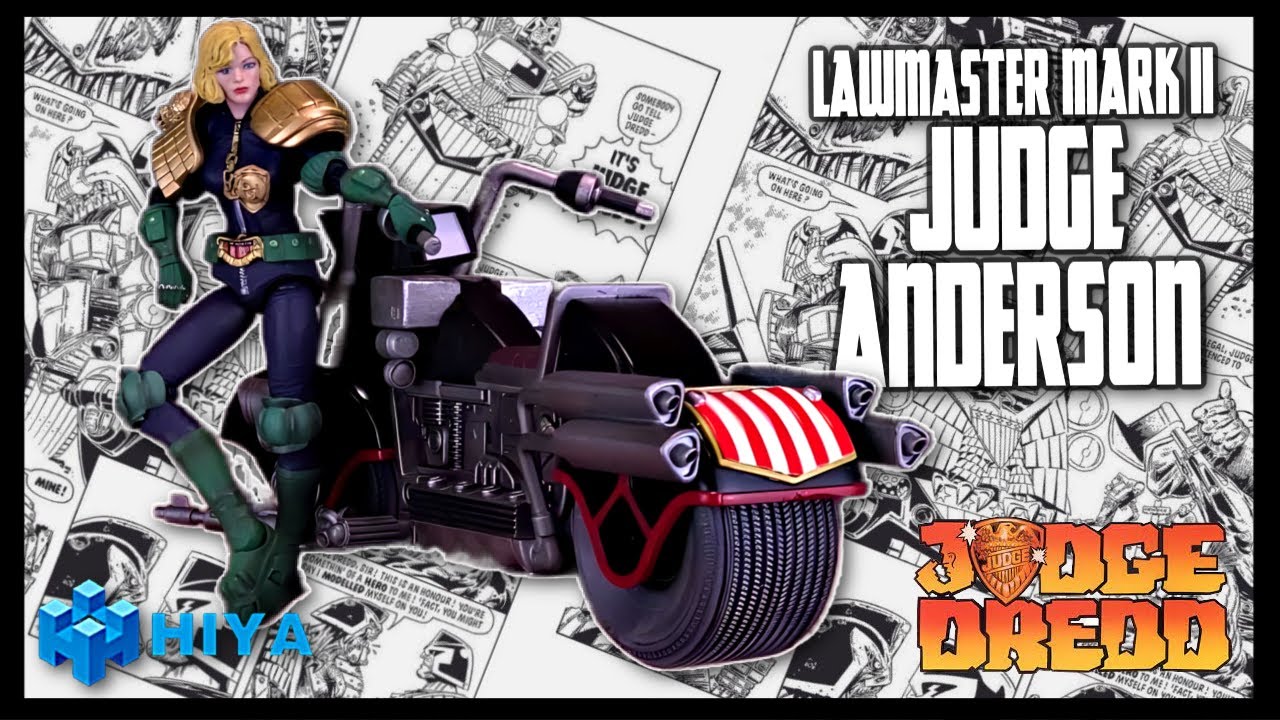 Judge Dredd Anderson Comic