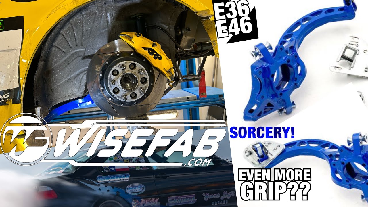 Wisefab E36 E46 Antisquat Grip Trailing Arm Explained & Unboxing - YouTube