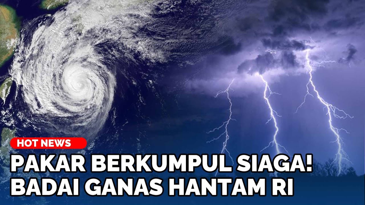 Warning! Bibit Badai Baru Muncul di Indonesia, Peringatan Bencana ...