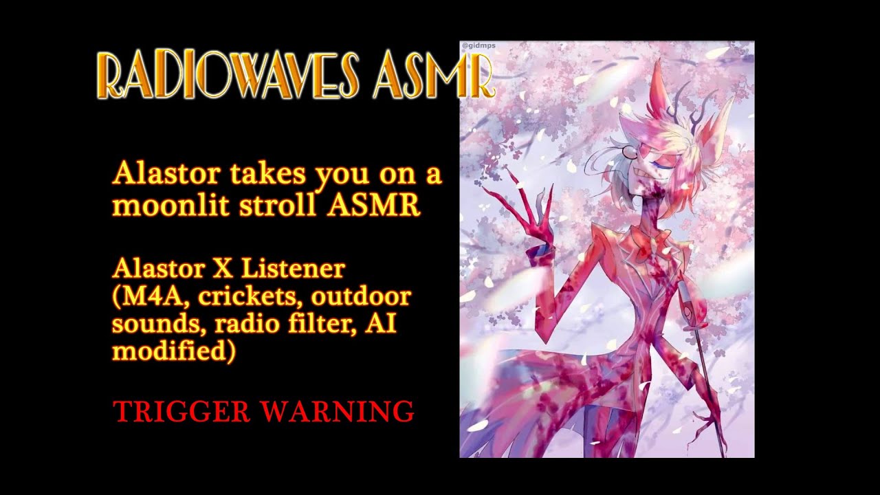 Alastor takes you on a moonlit stroll ASMR Chapter 8 - YouTube