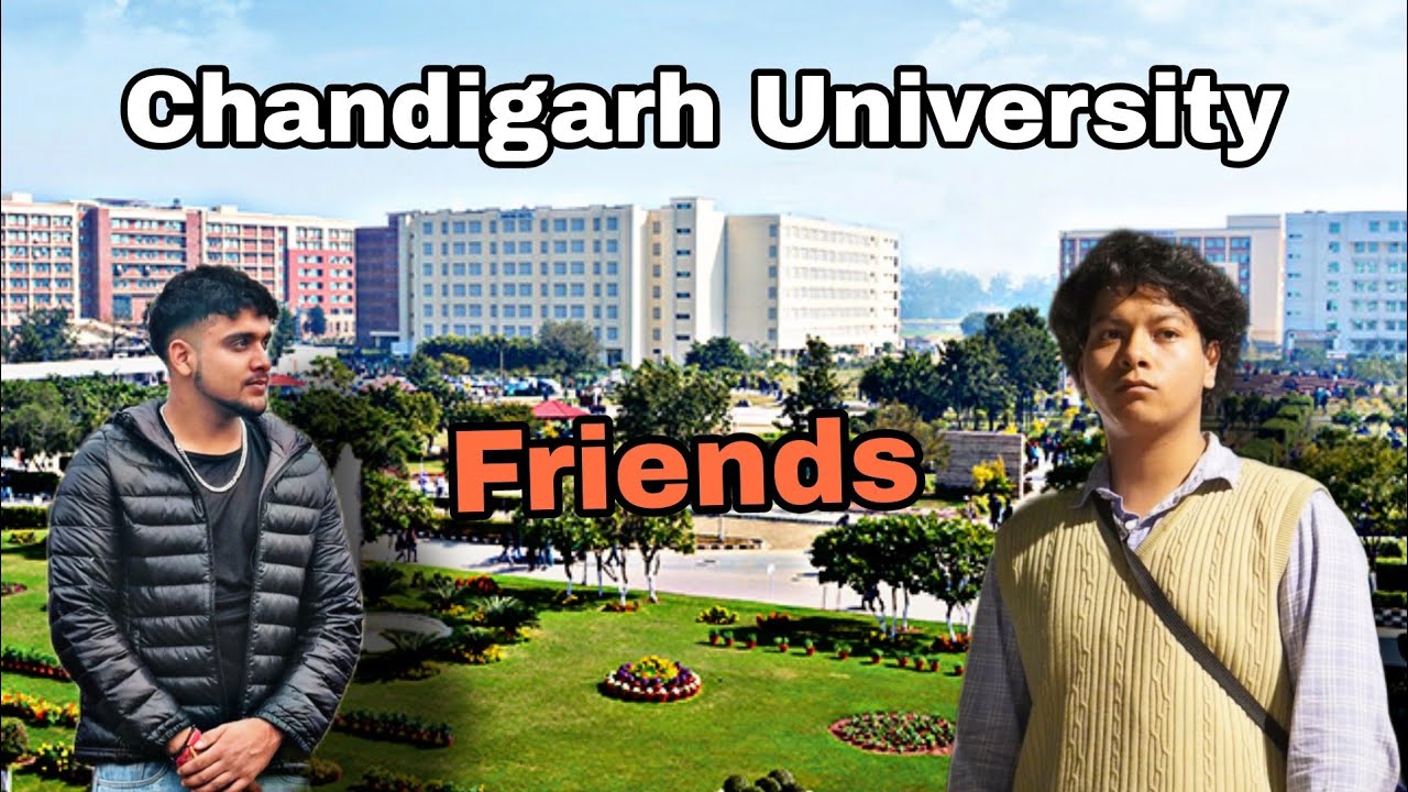 A Day in College with My Friend at Chandigarh University 🎓 - YouTube