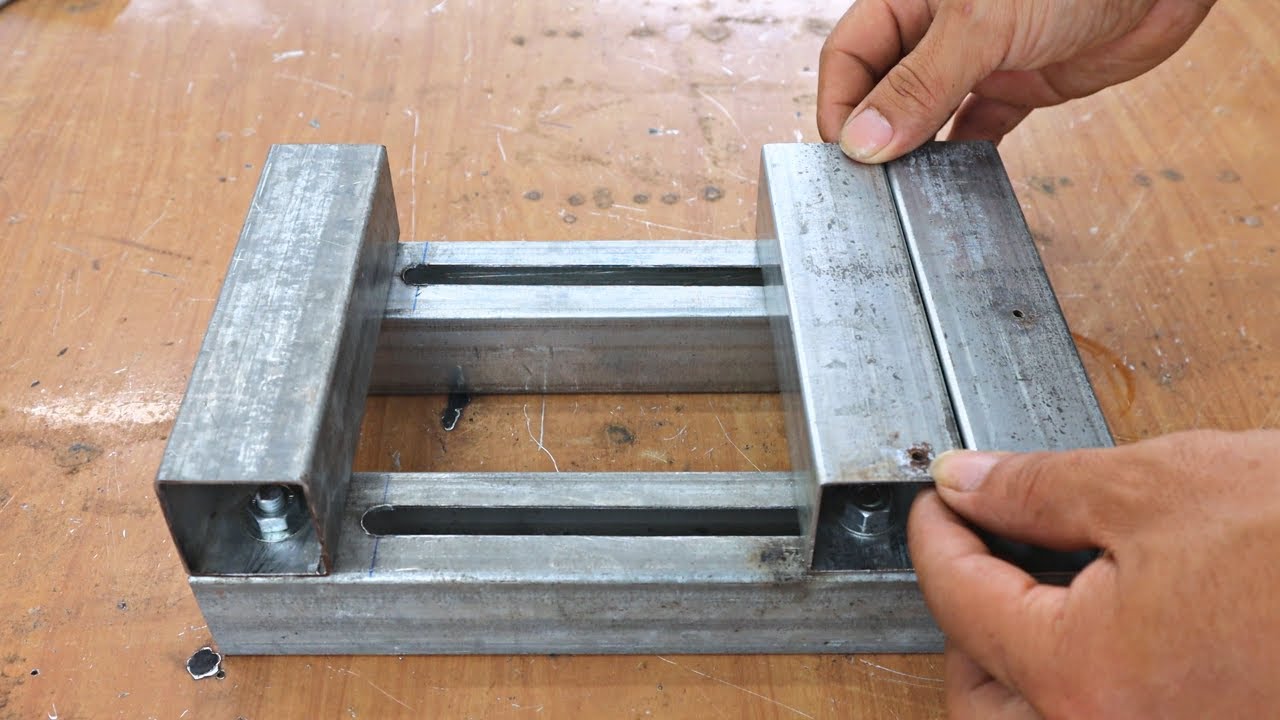 DIY easy tools / Metal craft clamps - YouTube