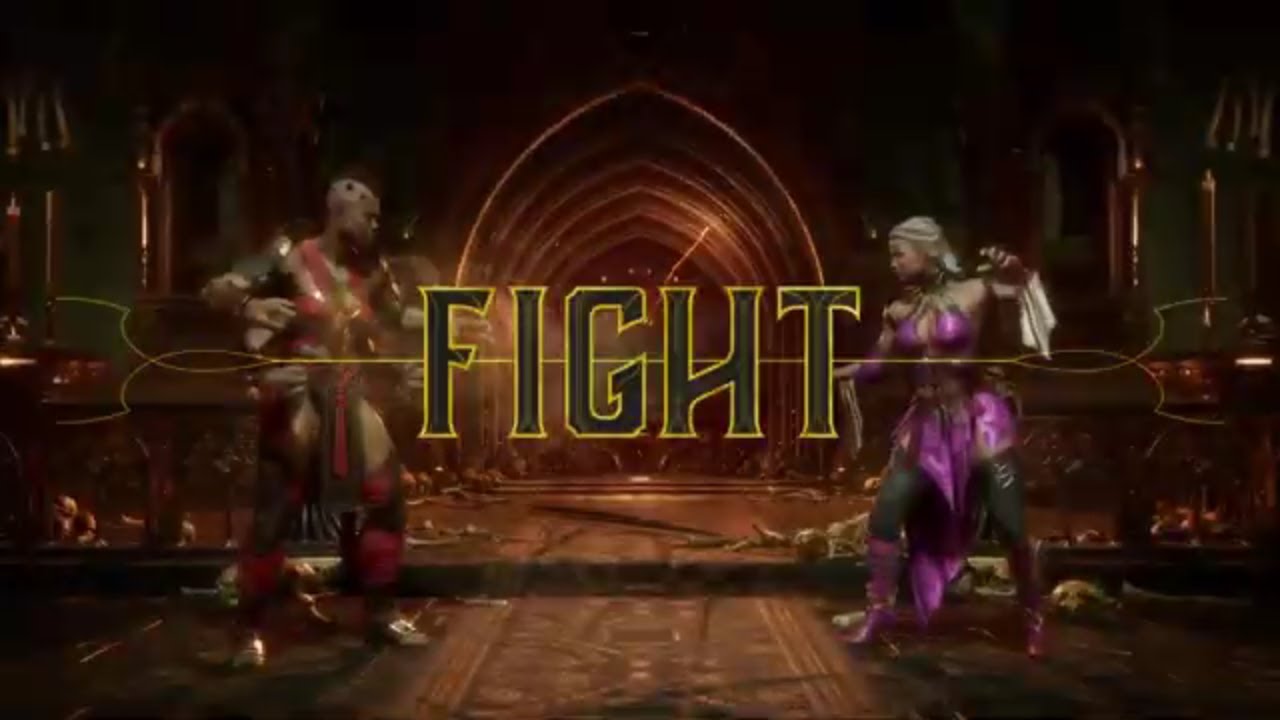Mortal Kombat 11 Queen Of Kombat Sheeva VS Sindel 1 VS 1 Fight - YouTube