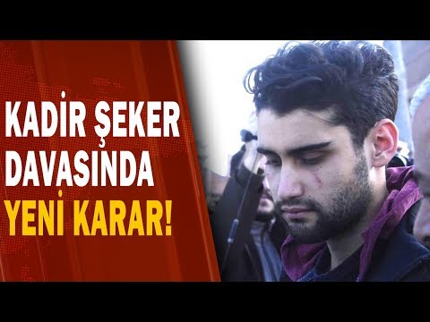 Kadir Şekerin Dosyası Yeniden İncelendi! Son Durum! / A Haber | A Haber