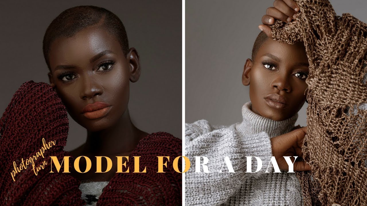 PHOTOGRAPHER BECOMES MODEL FOR A DAY | Dola Posh Vlog #01 - YouTube