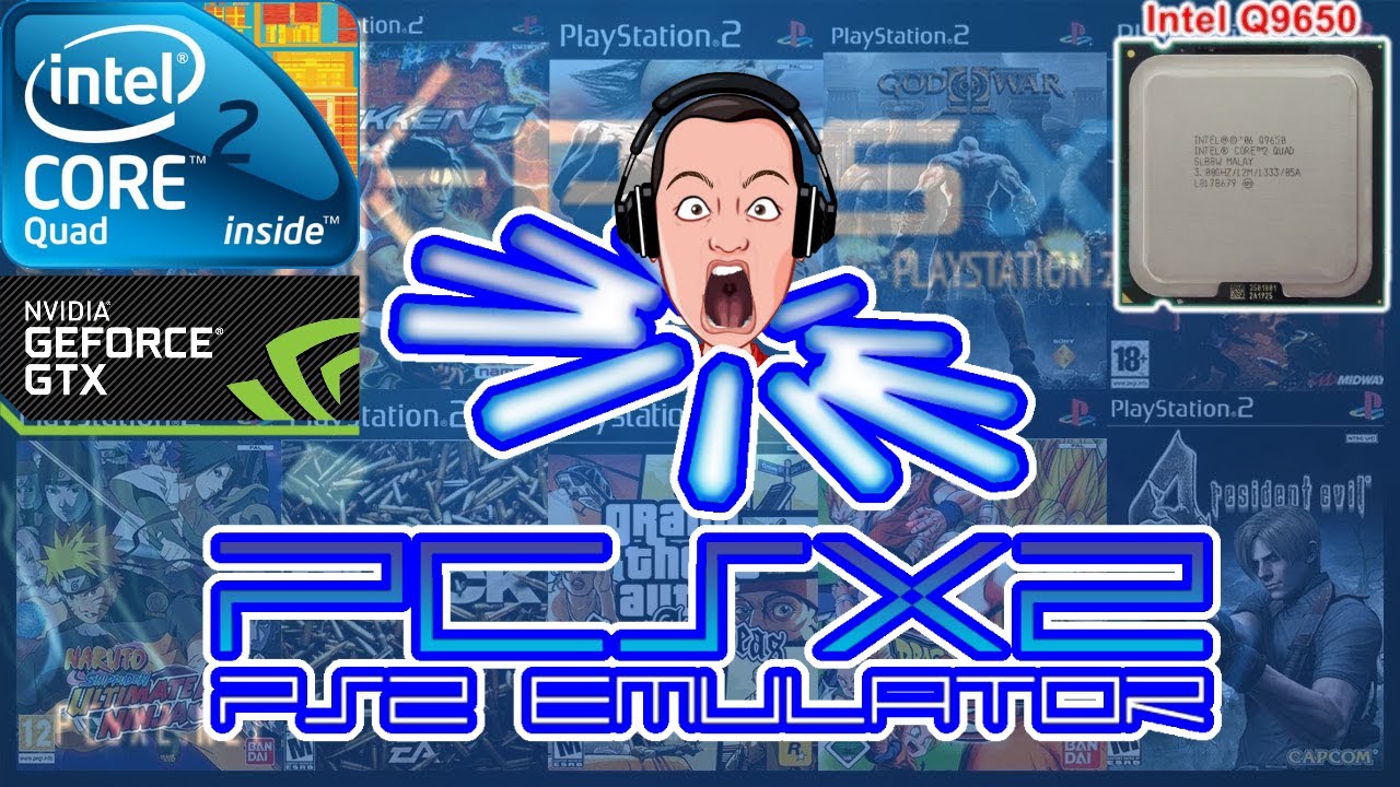 PCSX2 / EMULADOR DE PS2 no CORE2 QUAD Q9650 / gtx 960 / 8GB RAM - YouTube