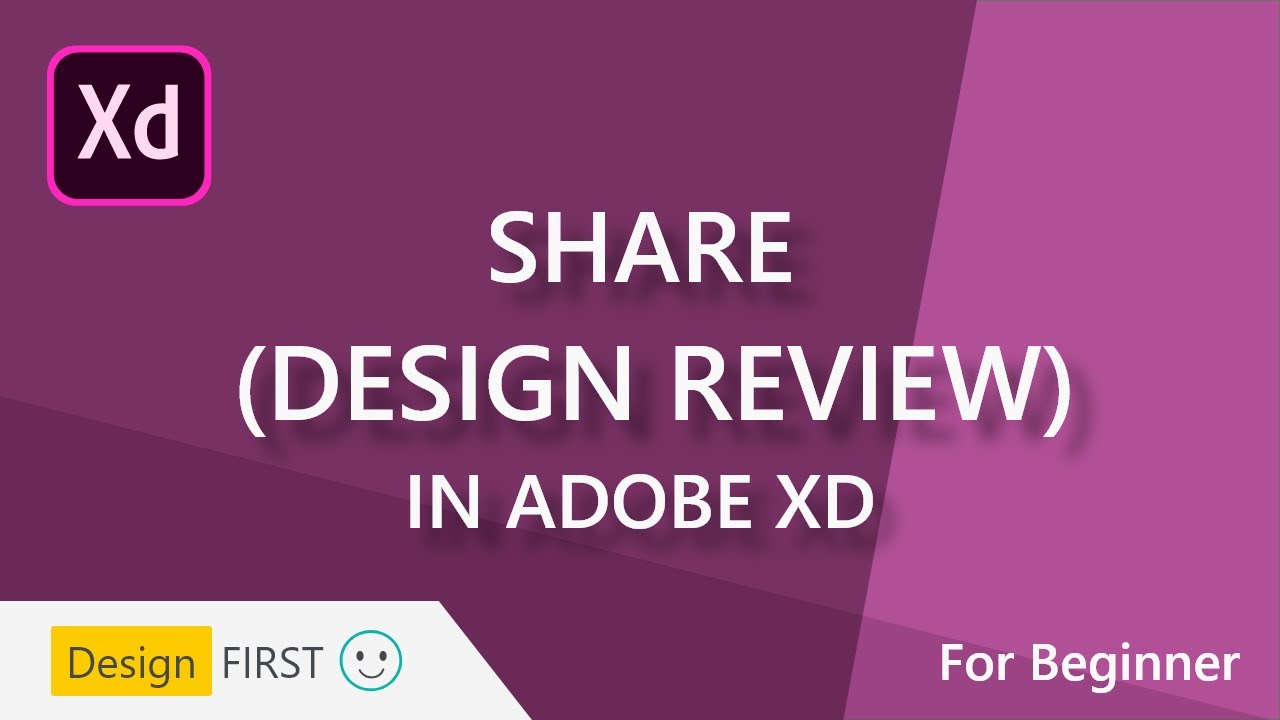 How to use Share (Design Review) Tool in Adobe XD - YouTube