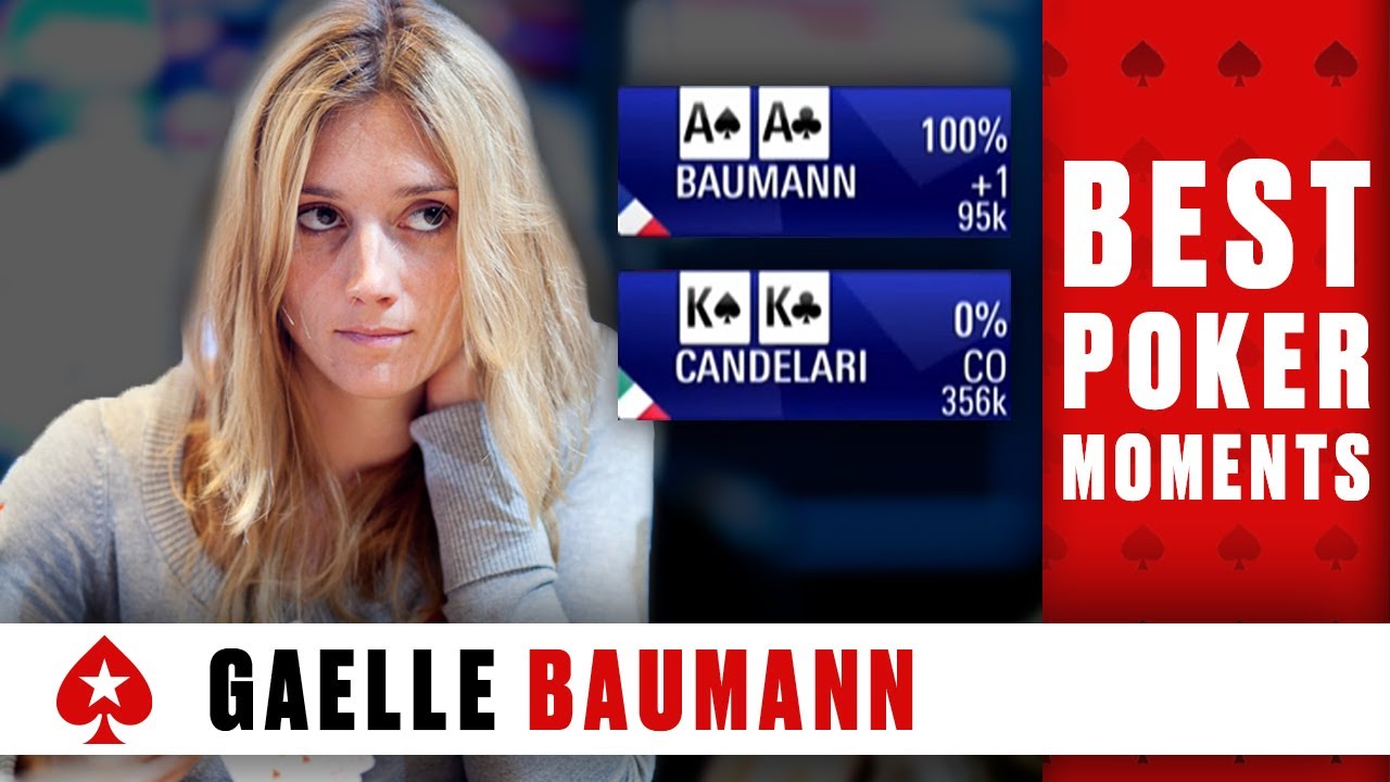 Gaelle Baumann’s AMAZING POKER RUN ♠️ Best Poker Moments ♠️ PokerStars ...