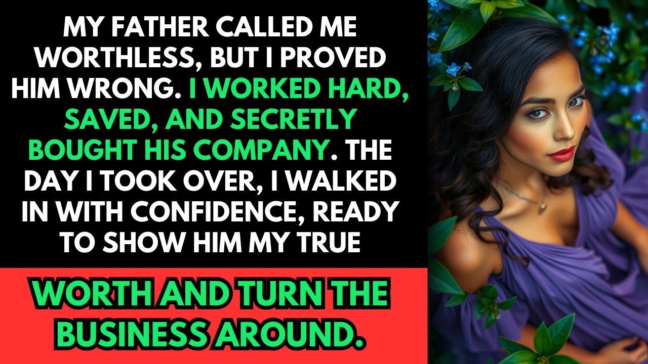 My Father Called Me Worthless, So I Secretly Bought His Company - YouTube