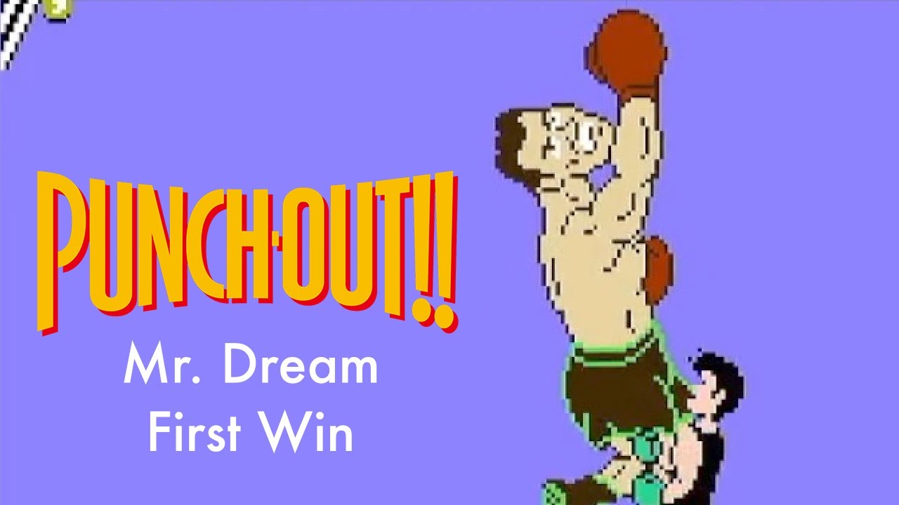 My First Victory over Mr. Dream in Punch-Out (NES) - YouTube