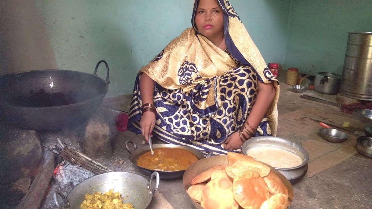 INDIAN MORNING BREAKFAST ROUTINE IN HINDI, INDIAN VILLAGE BREAKFAST ...
