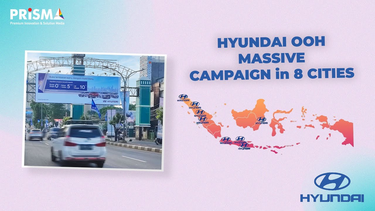 Hyundai - OOH Massive Campaign in 8 cities by Prisma Advertising - YouTube