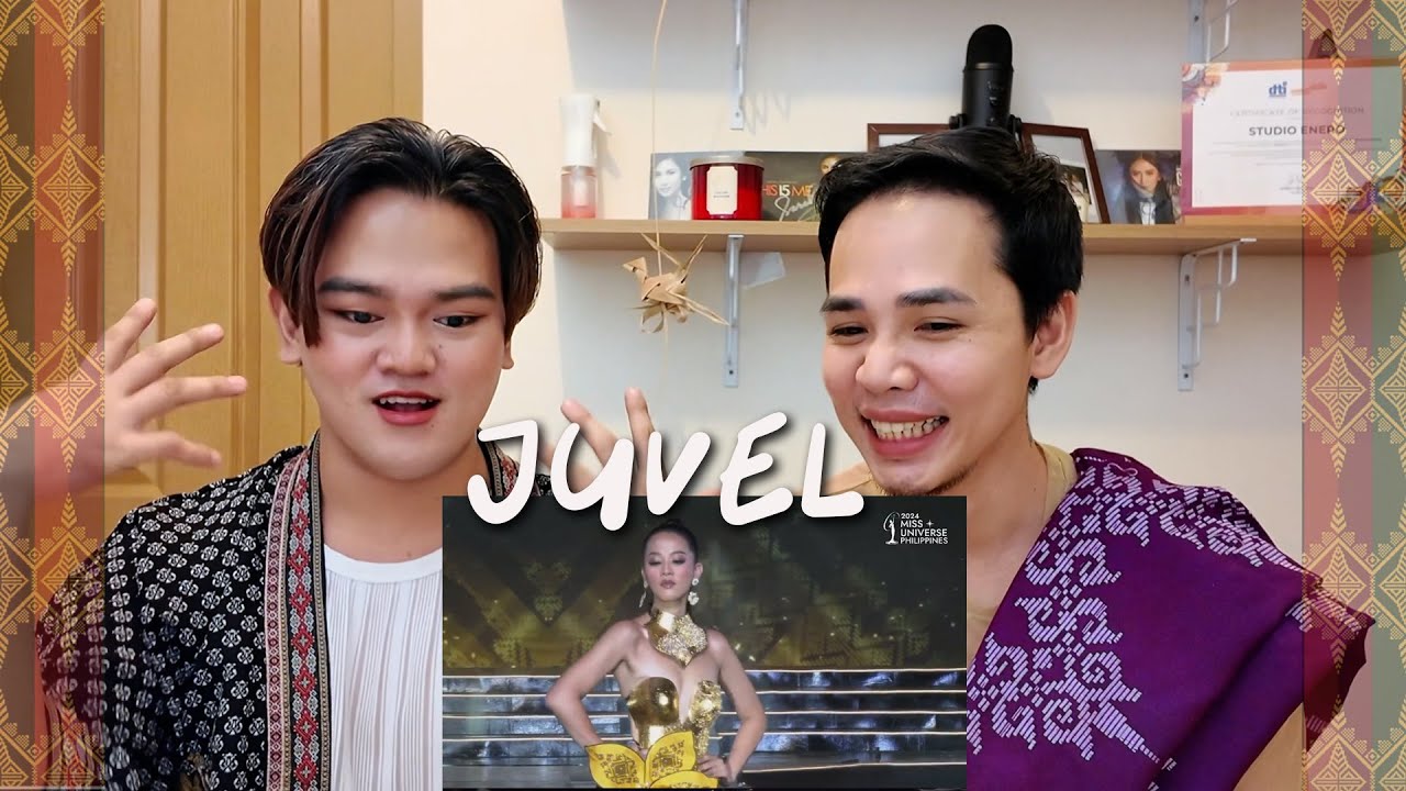 Juvel Mangubat Ducay during the Inaul Fashion Show - Miss Universe Philippines 2024 - YouTube