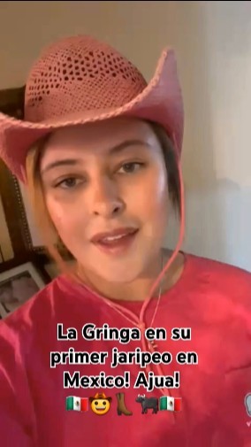 La gringa en su primer jaripeo en Mexico! 🇲🇽 #shorts #jaripeo #fyp # ...