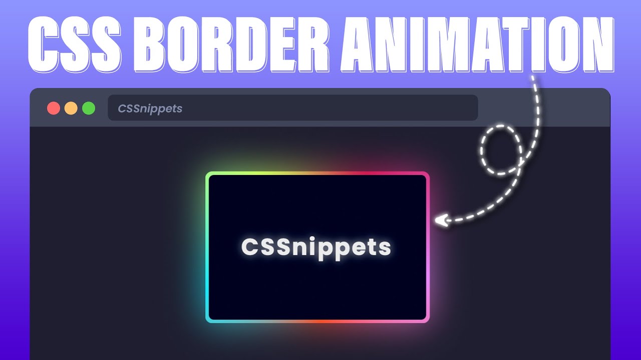 🔥 Create Stunning Css Border Animations In 5 Minutes Part 1 Youtube 5404