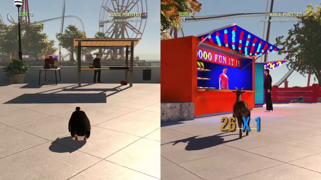 Goat Simulator 2 player - YouTube