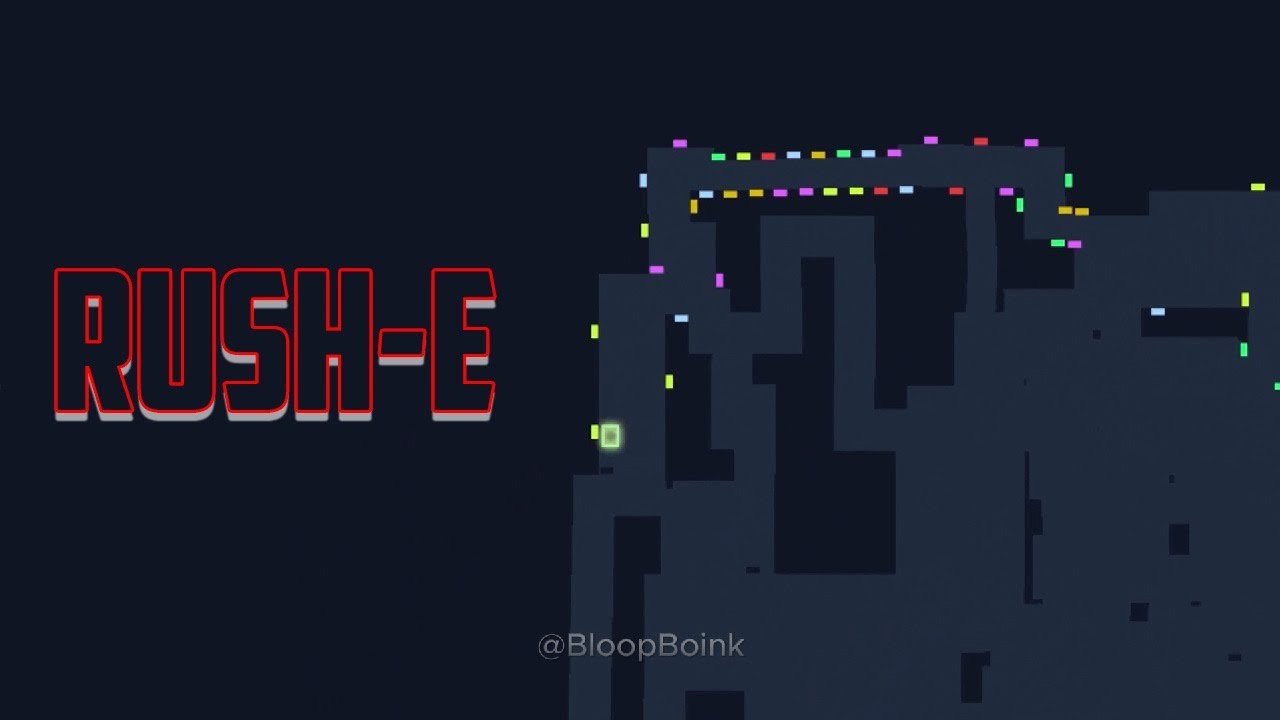 Bouncing Square Cover vs RUSH E Which One Reigns Supreme - YouTube