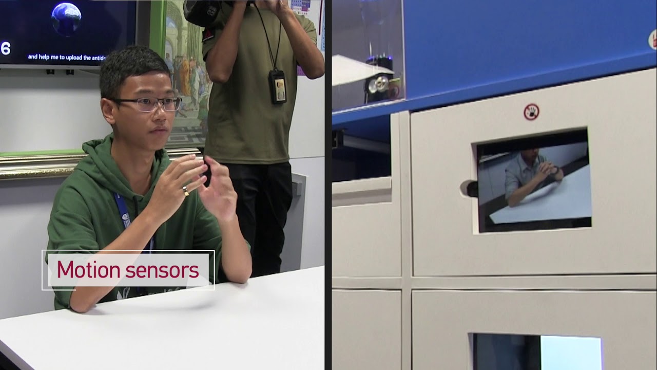 High tech escape room at NTU EEE - YouTube