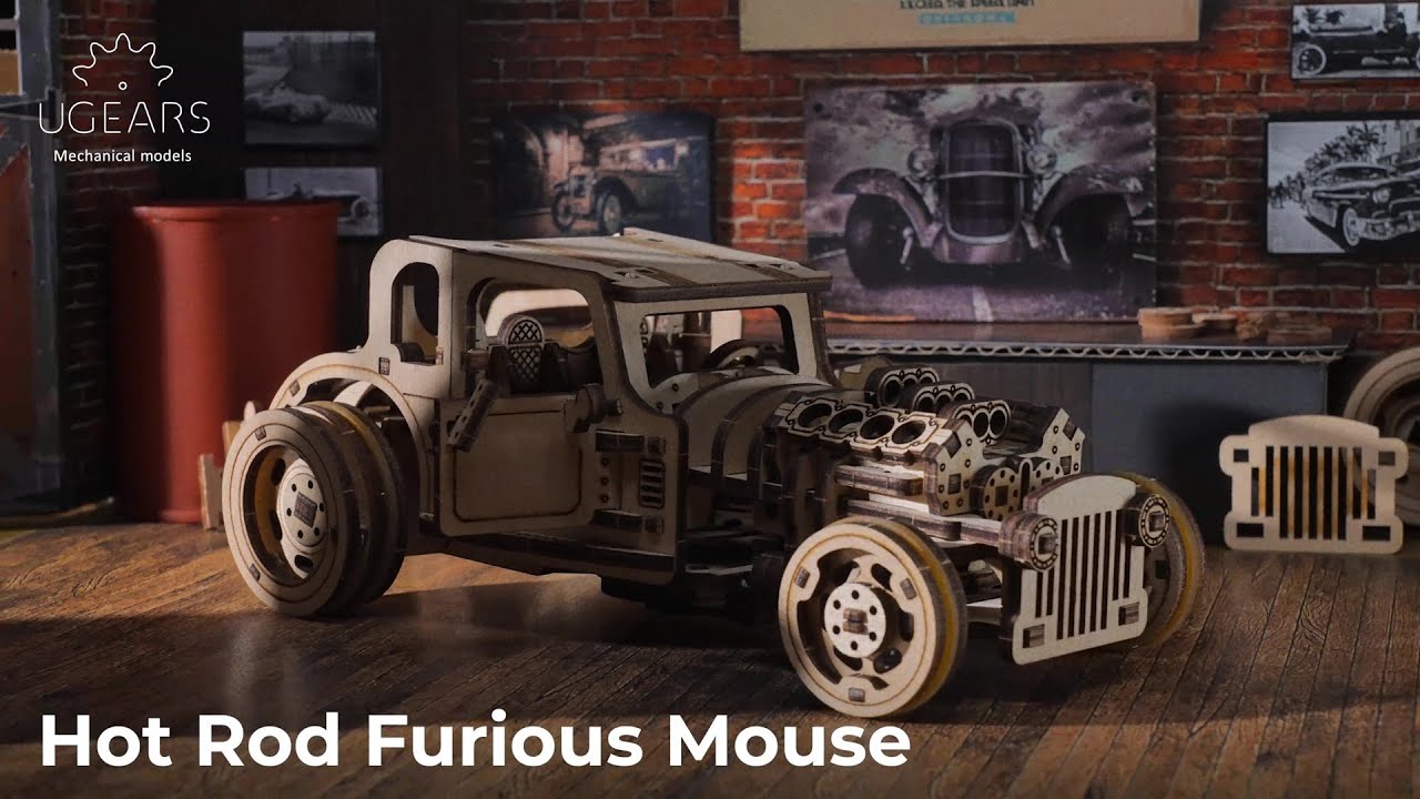 Hot Rod Furious Mouse | Assemble me. Turn on the power! - YouTube