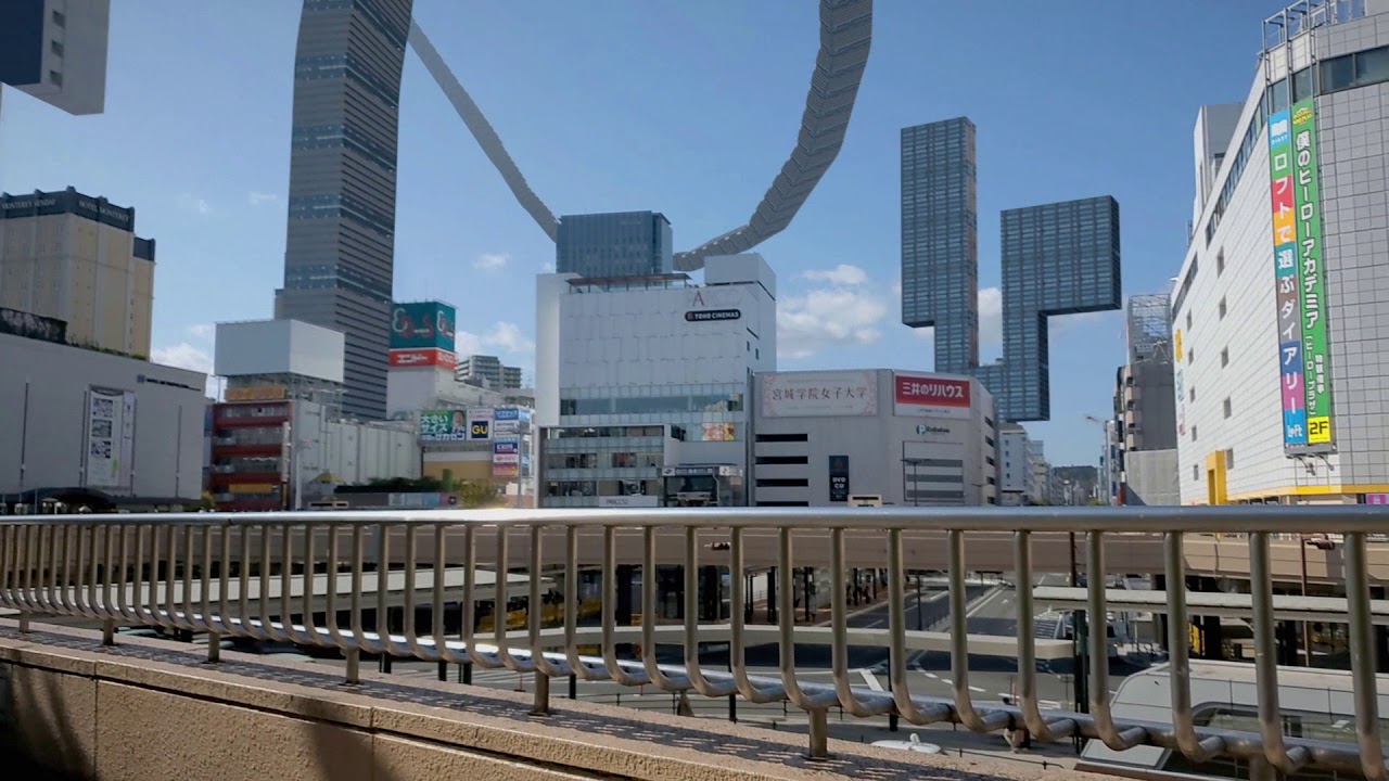 Bending buildings - YouTube