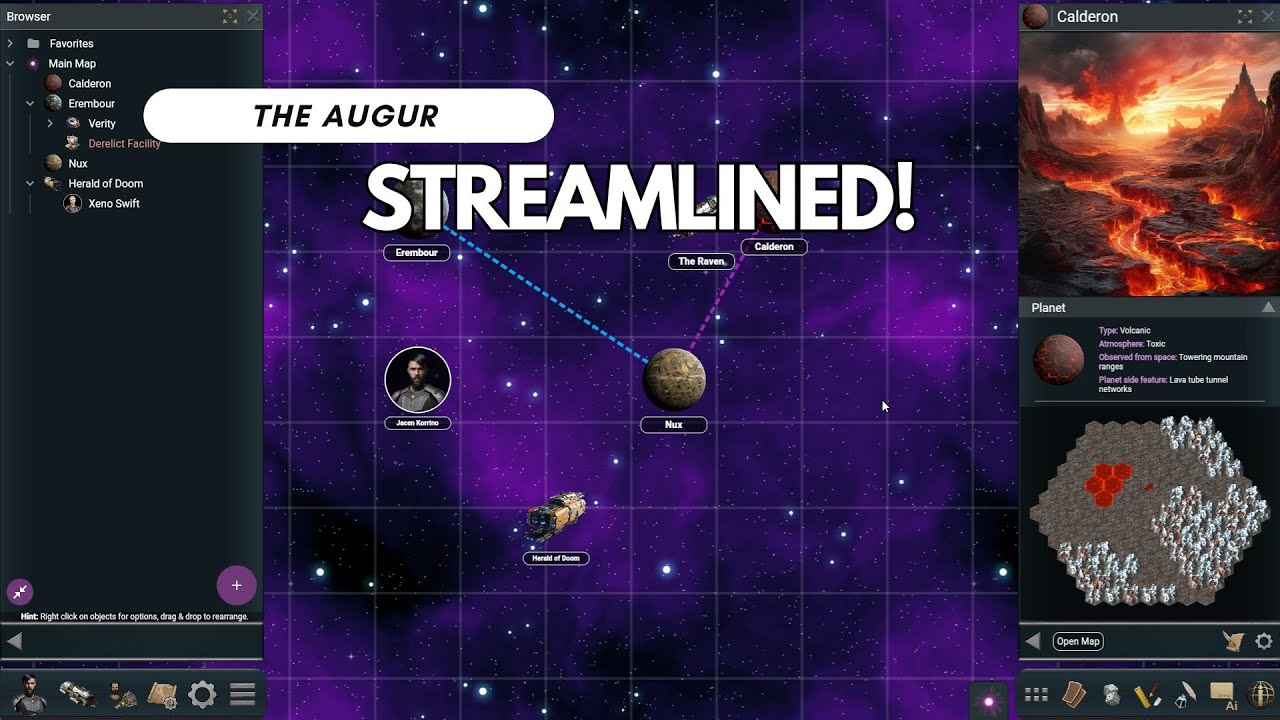 The Augur: Game Browser, an easier way to play - YouTube