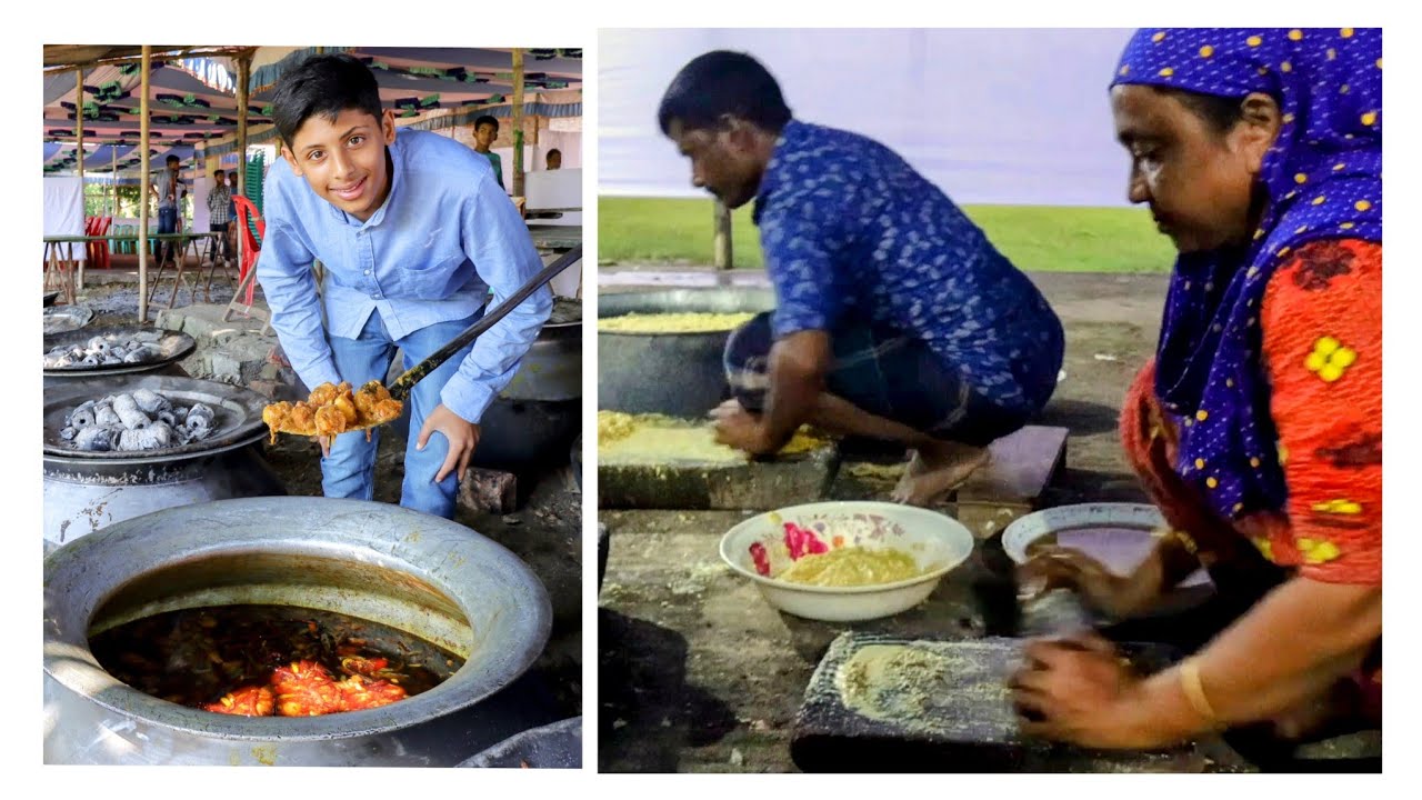 Making Food For 5000 Villagers | Village Cooking Bangladesh - YouTube