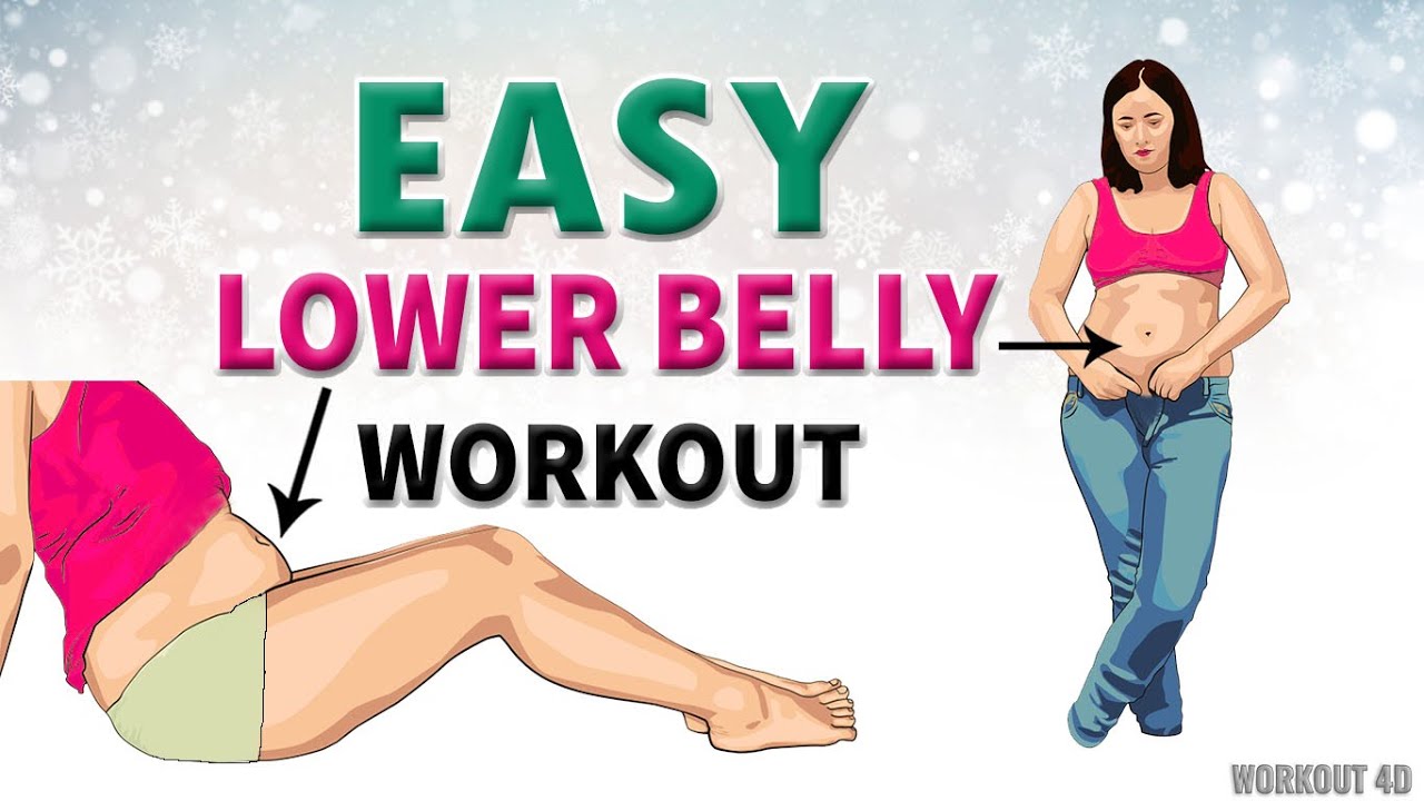 This Lower Belly Workout Even You Can Do on Bed | Very Easy But ...